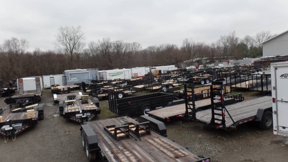 Inventory Shots of over 300 Trailers on our 6.5 Acre Lot - Aluminum ...