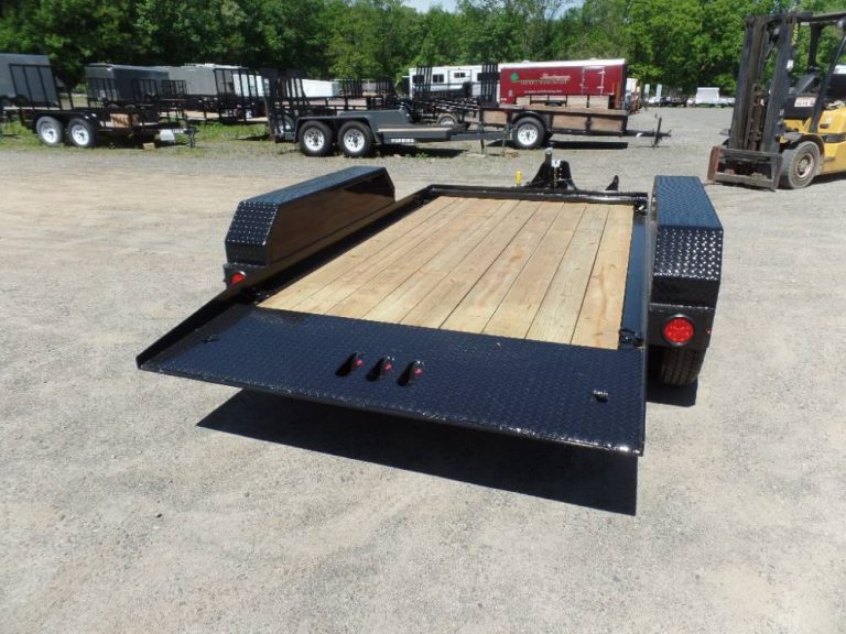 12 ft Deck Length Tilt Load Trailers, great for skid-steers, scissor ...