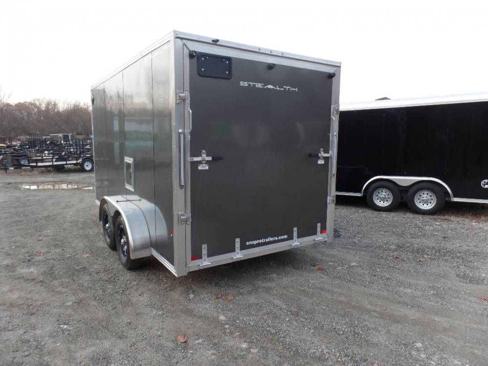 EXAMPLE / 2 Place Inline Aluminum Snowmobile Trailer with Galvanized ...