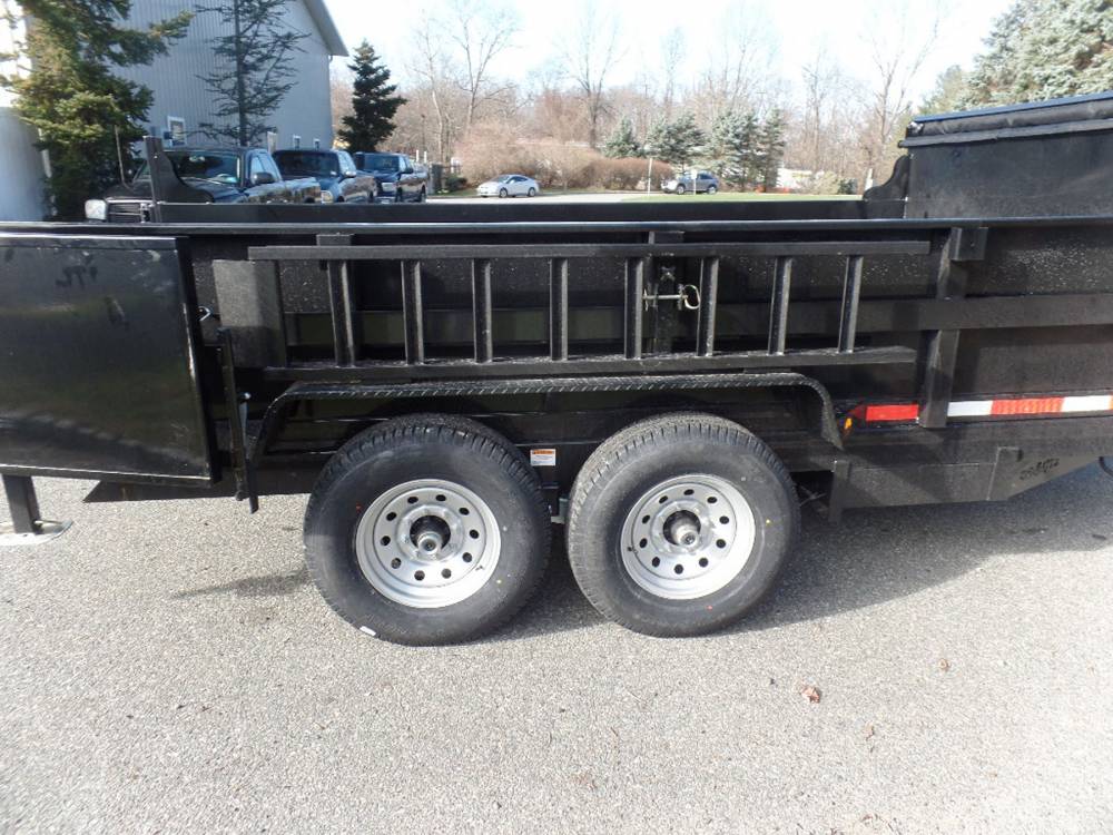 14 FT. HEAVY DUTY DUMP TRAILERS IN STOCK 7X14 14,000 lb. GVWR ...