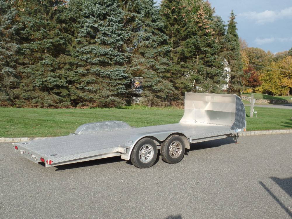 ALCOM Brand , All Aluminum Car Trailer, with Large Stone Shield #062063 ...