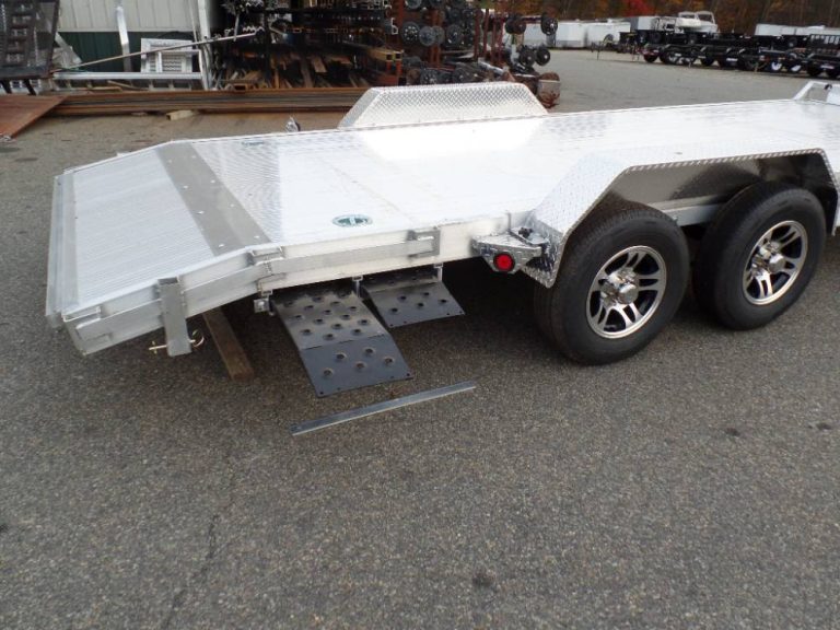 EXAMPLE / Open Car Trailer, 18 ft. Long Deck, All Aluminum Frame and ...