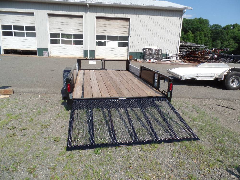 2 QUAD OPEN TRAILERS, Load one from side, Load 2nd from rear. Or 1 side ...