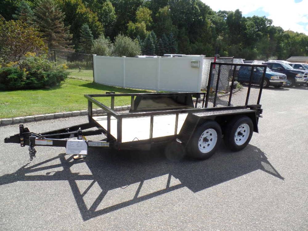 Small But Mighty 5X10 Utility Trailer, Very Low Deck Height to load ...