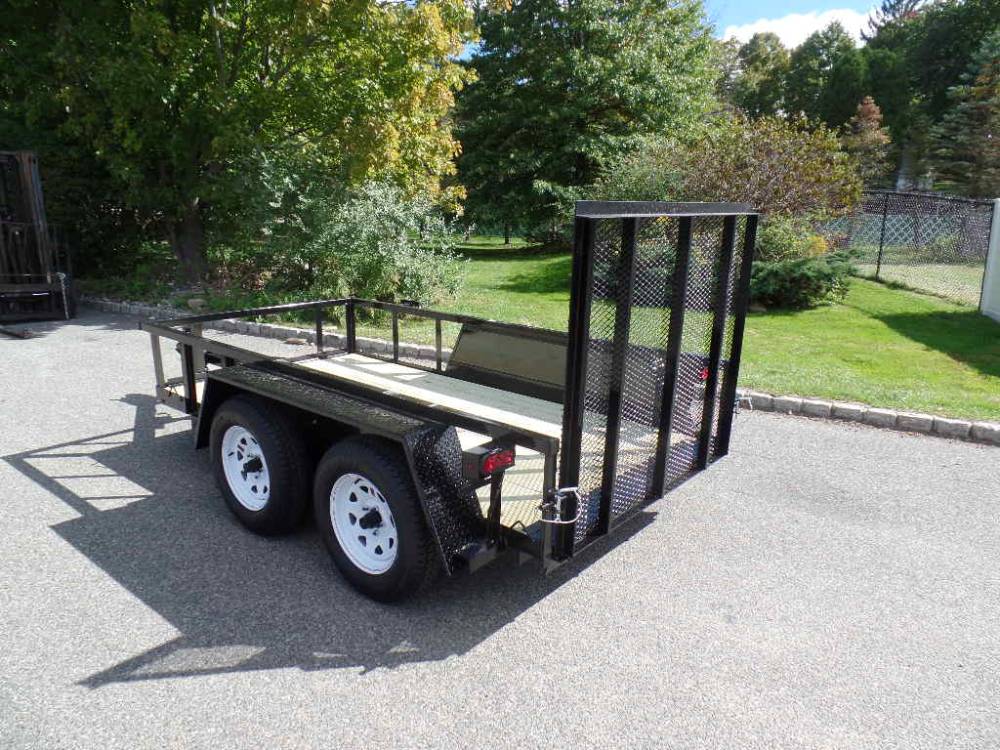Small But Mighty 5X10 Utility Trailer, Very Low Deck Height to load ...