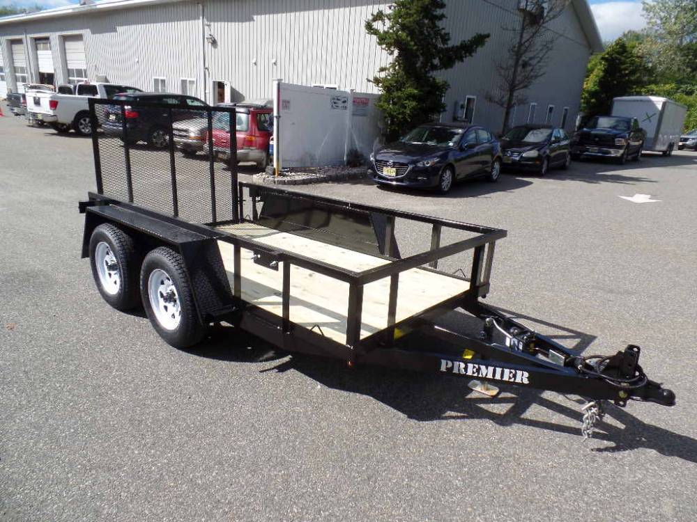 Small But Mighty 5X10 Utility Trailer, Very Low Deck Height to load ...