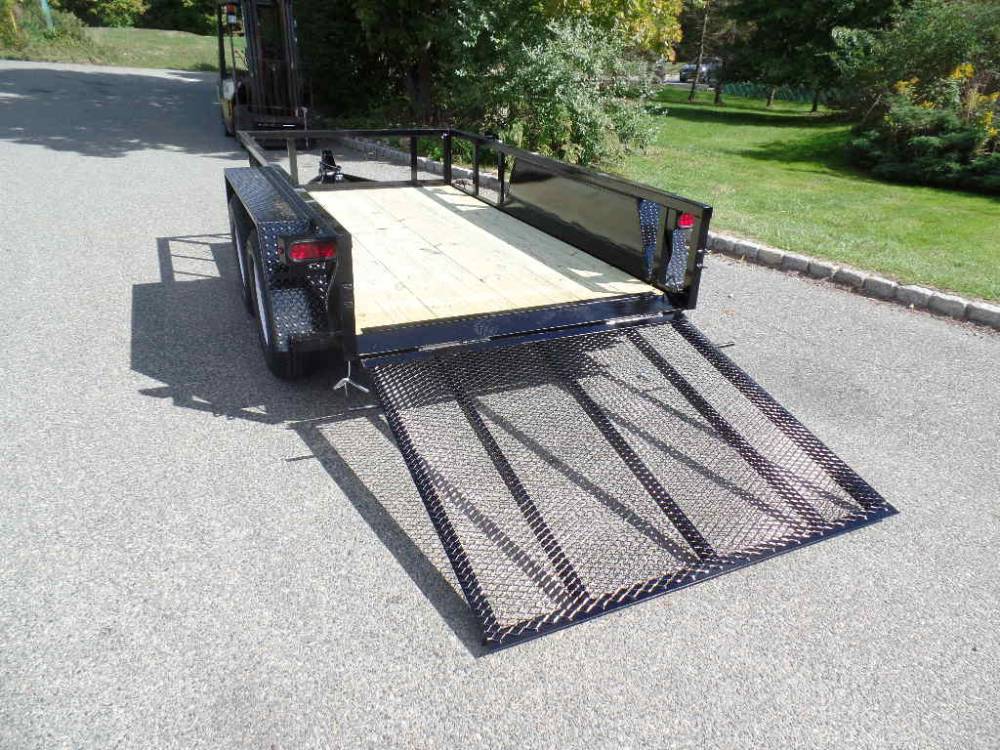Small But Mighty 5X10 Utility Trailer, Very Low Deck Height to load ...