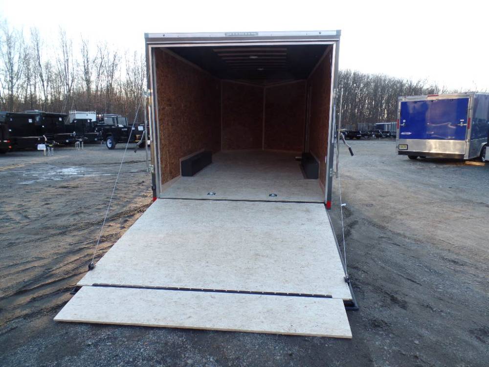 EXAMPLE - Enclosed Car Trailer 8.5X18', Slant 30″ V Nose , 7,000 lb ...