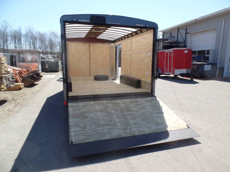 Landscape Enclosed Trailer 8.5X14 with 9,990 lb. GVWR. Special Model ...