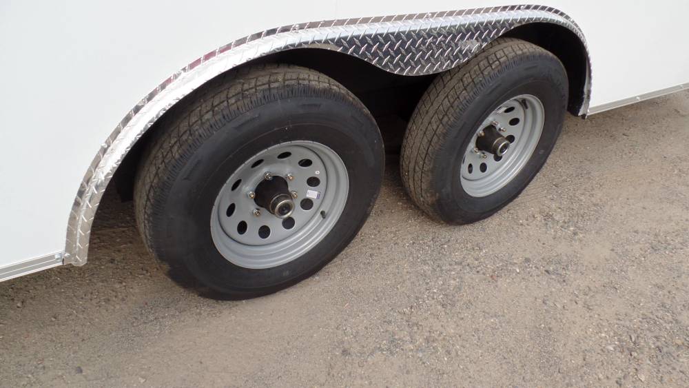 8.5X24 Enclosed Car Hauler Trailer, 7 ft. Interior Height, 9,990 GVWR ...