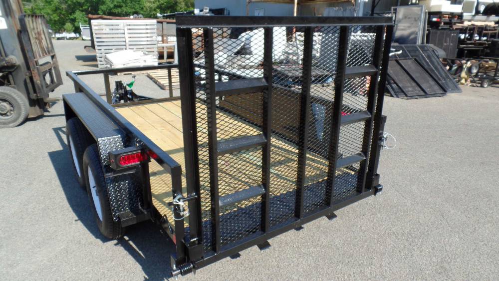 Small But Mighty 5X10 Utility Trailer, Very Low Deck Height to load ...