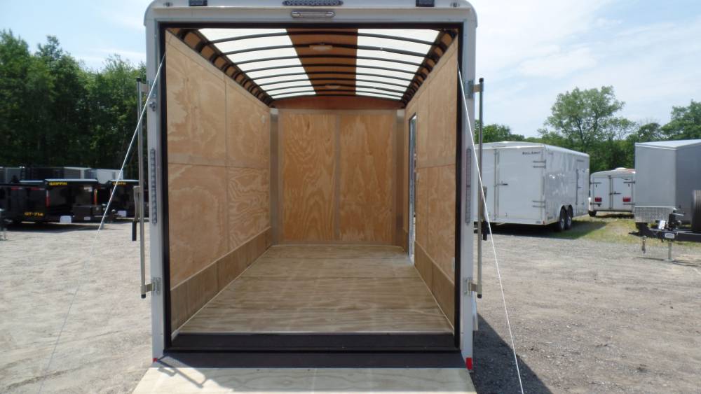 7X14 Enclosed Trailer, with 7'6" interior height! 9,990 GVWR. Extra ...