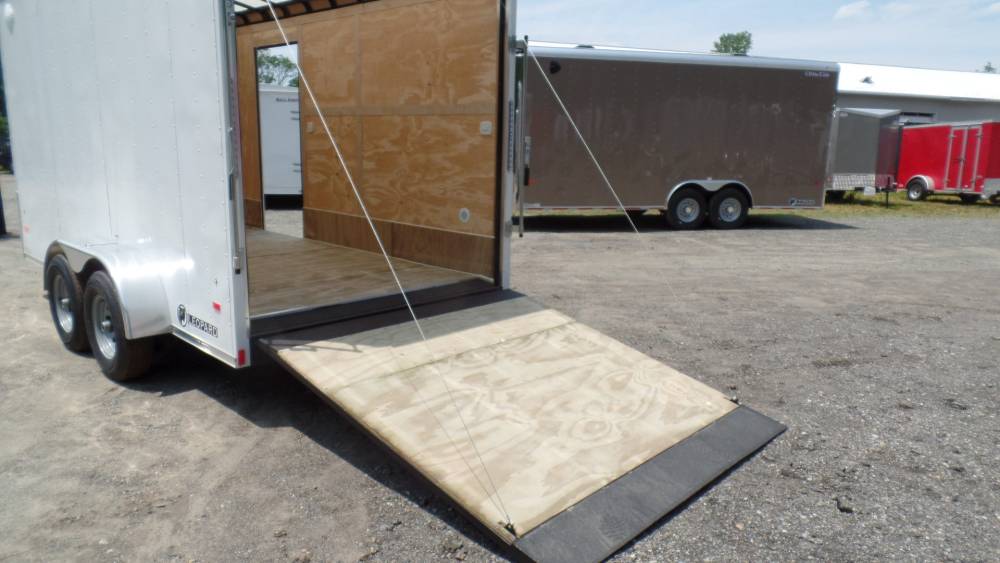 7X14 Enclosed Trailer, with 7'6" interior height! 9,990 GVWR. Extra ...