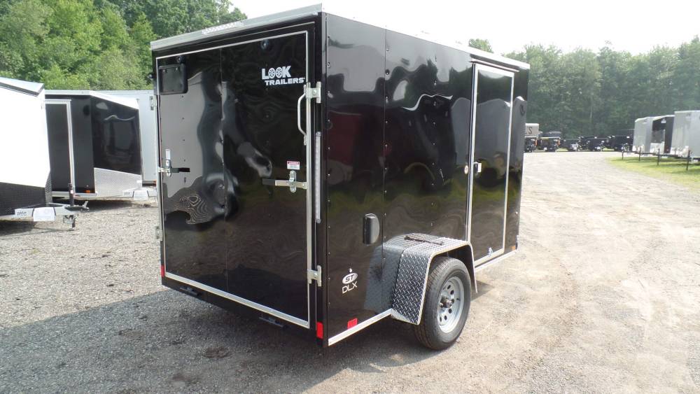 6X10 Enclosed Cargo Trailer, with Ramp Door, Side Door, SALE $4,250 ...