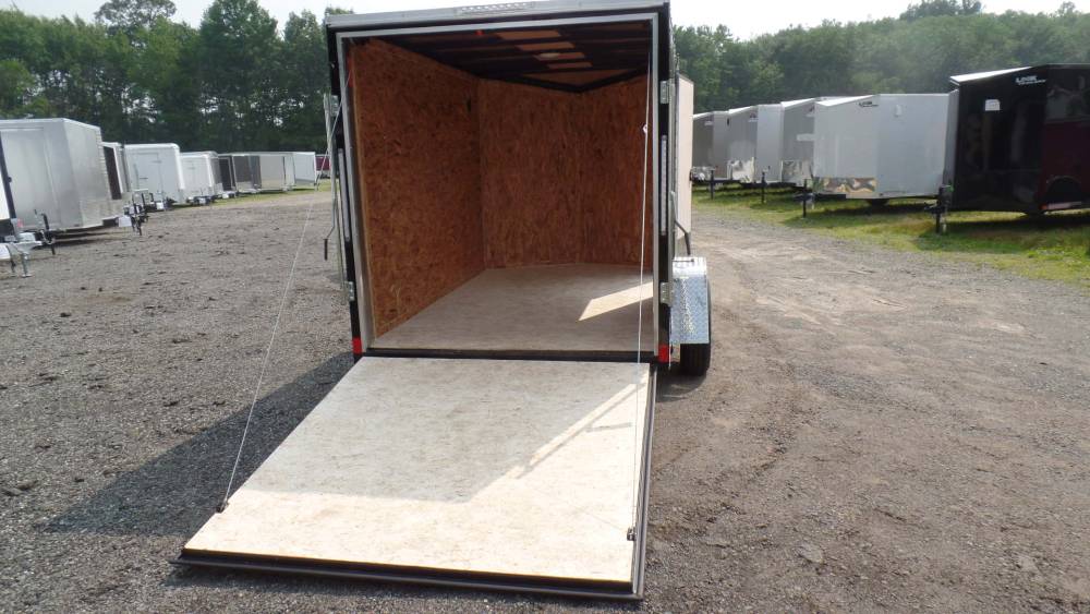 6X10 Enclosed Cargo Trailer, with Ramp Door, Side Door, SALE $4,250 ...