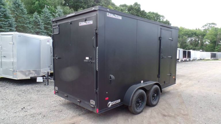 EXAMPLE / SOLD UNIT, Can be Ordered. 7X14 Enclosed Cargo Trailer, with ...