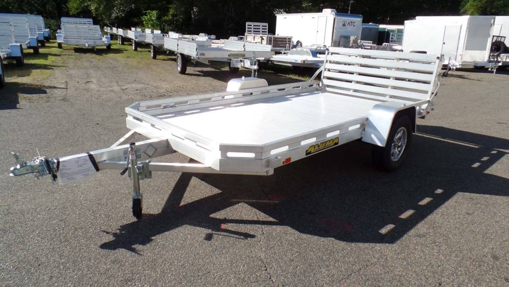 77" wide X 12 ' Utility Trailer, Aluminum Frame and Deck, Aluma Brand ...