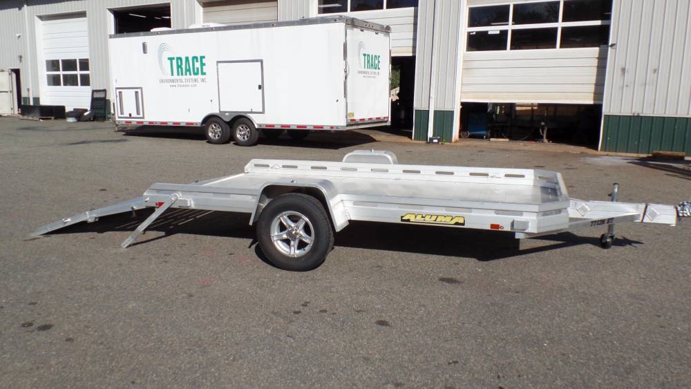 77" wide X 12 ' Utility Trailer, Aluminum Frame and Deck, Aluma Brand ...