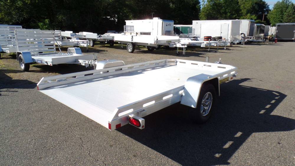 77" wide by 12 ft long TILT Load Aluminum Trailer, our Best - ALUMA ...