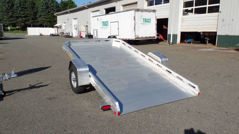 77" wide by 12 ft long TILT Load Aluminum Trailer, our Best - ALUMA ...