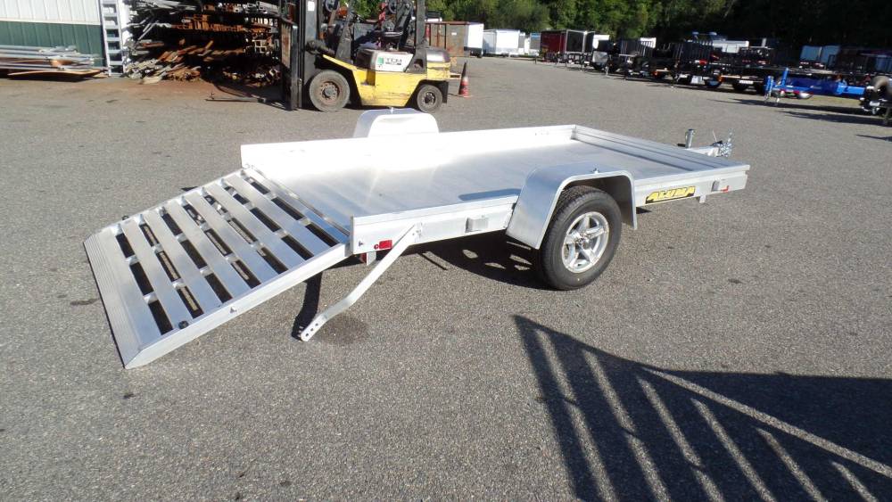 6X10, Aluminum Utility Trailer ALUMA Brand Model 7210H in stock 9-12-23 ...