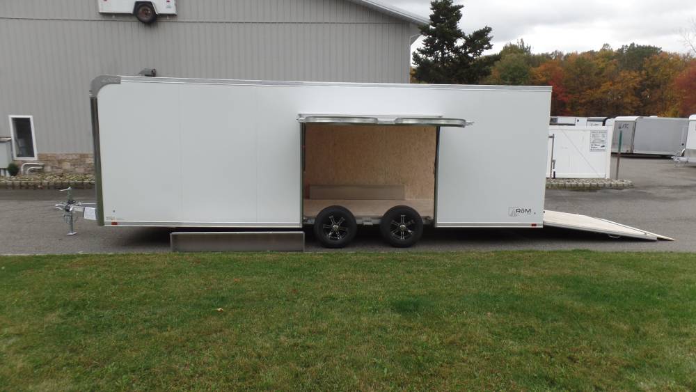 EXAMPLE / ATC 8.5X24 Enclosed Car Trailer, with BIG Escape Door ...
