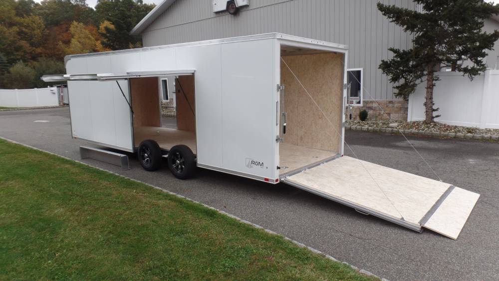 EXAMPLE / ATC 8.5X24 Enclosed Car Trailer, with BIG Escape Door ...