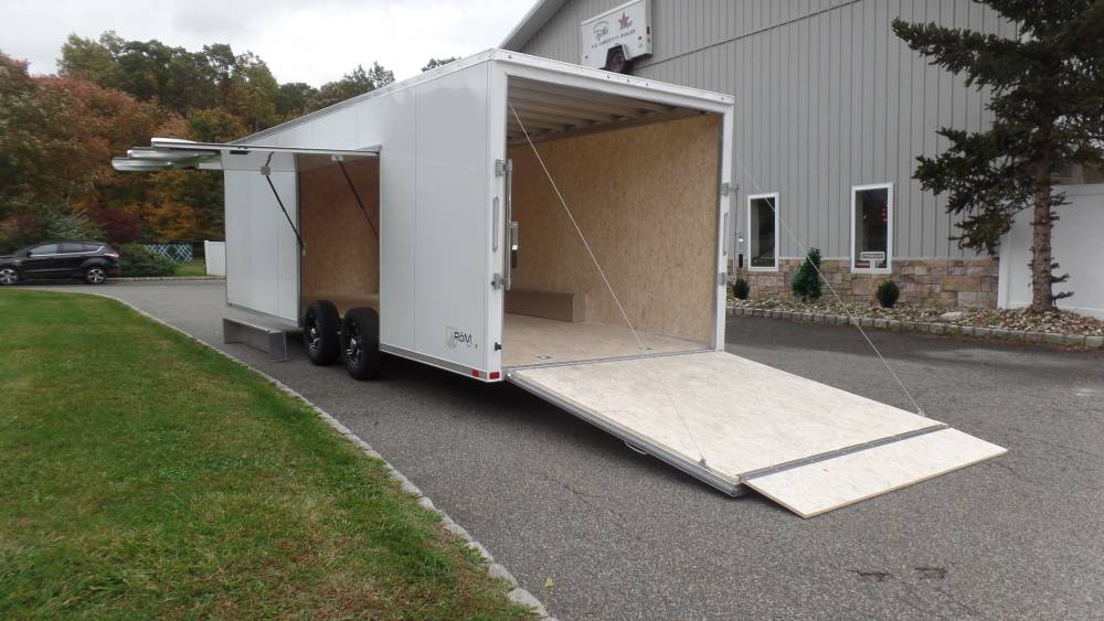 EXAMPLE / ATC 8.5X24 Enclosed Car Trailer, with BIG Escape Door ...
