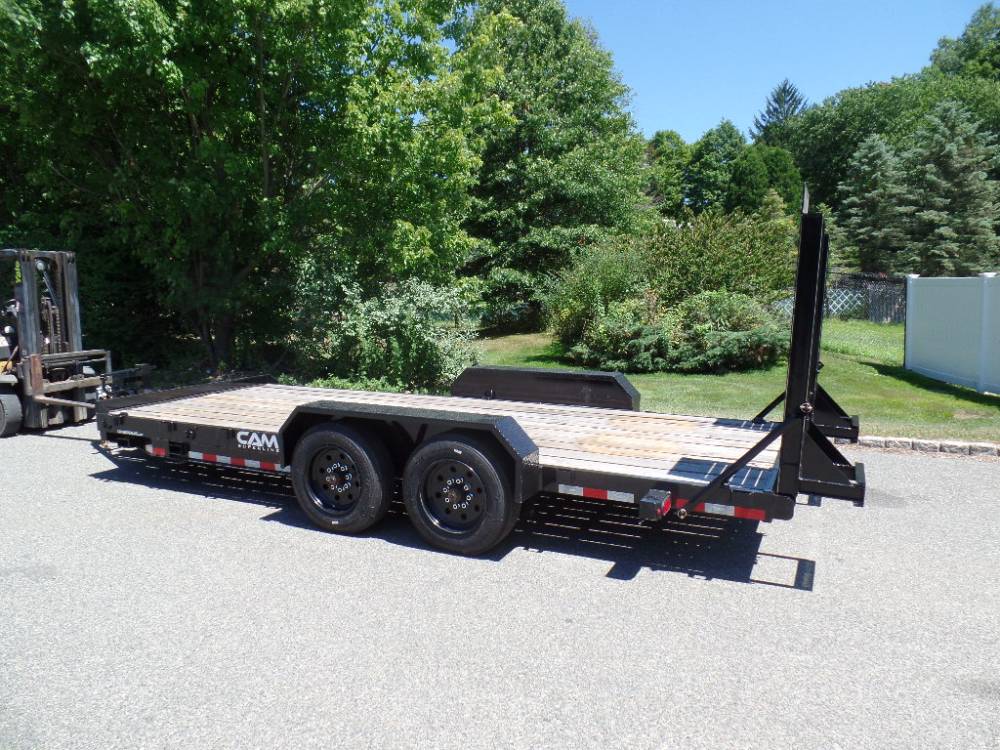 CAM Superline Brand, HEAVY DUTY EQUIPMENT TRAILER, Low Deck, 20ft ...