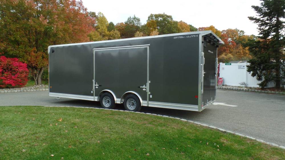 Example/ 2024, 8.5X24 Enclosed Car Trailer, Aluminum Frame, Finished ...