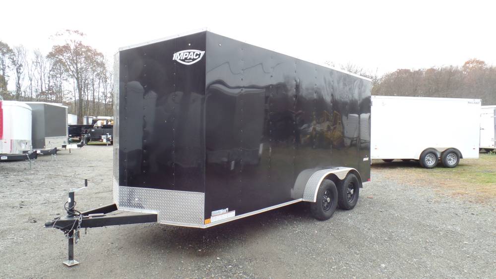 EXAMPLE, LOOK BRAND, 7X16 Enclosed Trailer with 7 ft. interior height ...