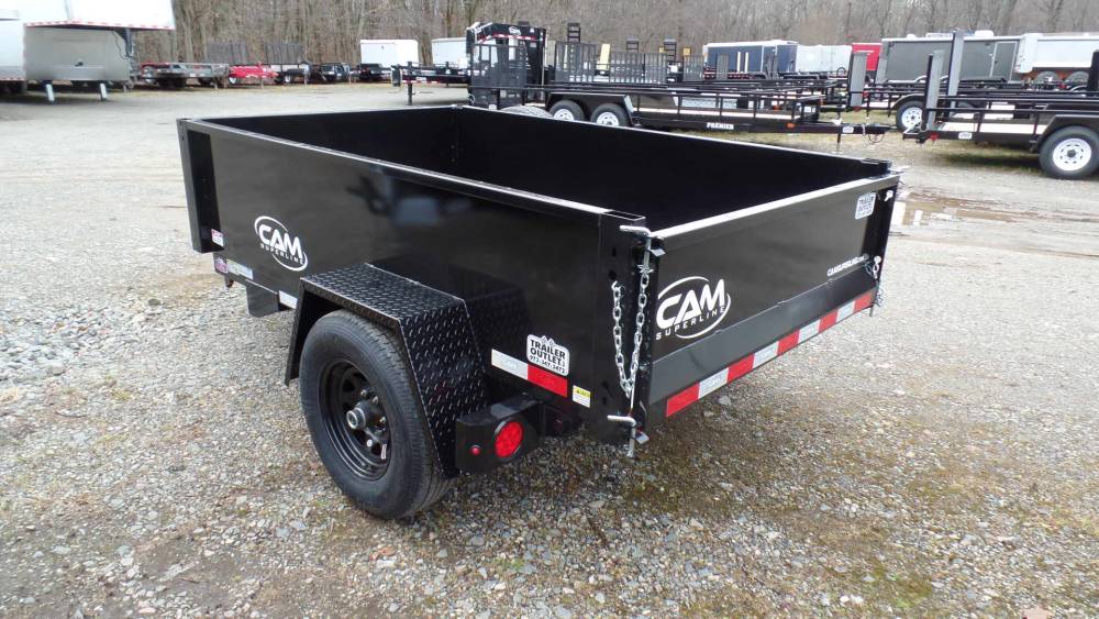 5X8 DUMP TRAILER, 5,000 lb. GVWR, 3,750 lb. Payload Rated,ID #536417 ...