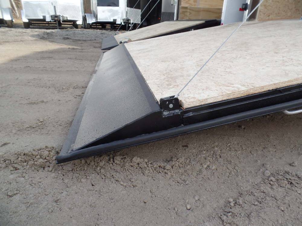 LOOK Brand Enclosed Landscape Trailer 8.5X16 with extra framing ...