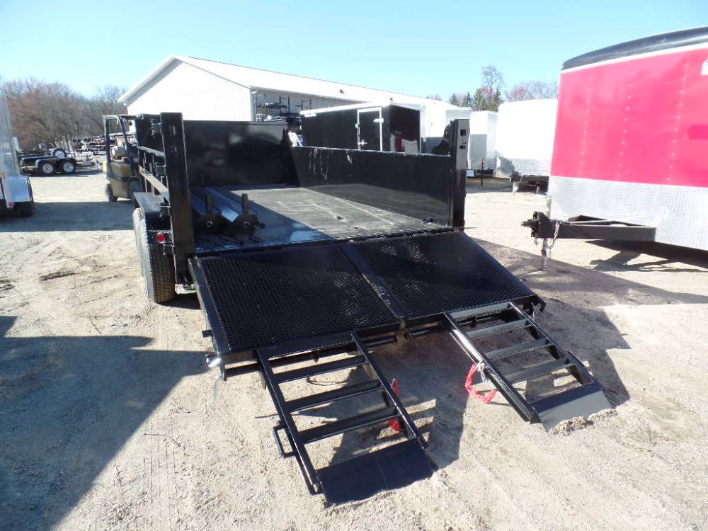 EXAMPLE : WHAT IS NEW IN DUMP TRAILERS, THIS NEW INTEGRATED RAMPS BUILT ...