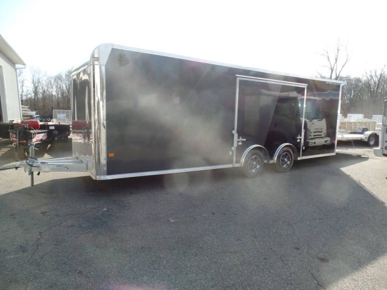 EXAMPLE / 8.5X24 Enclosed Car Trailer, ALCOM Supreme Model, Extruded ...
