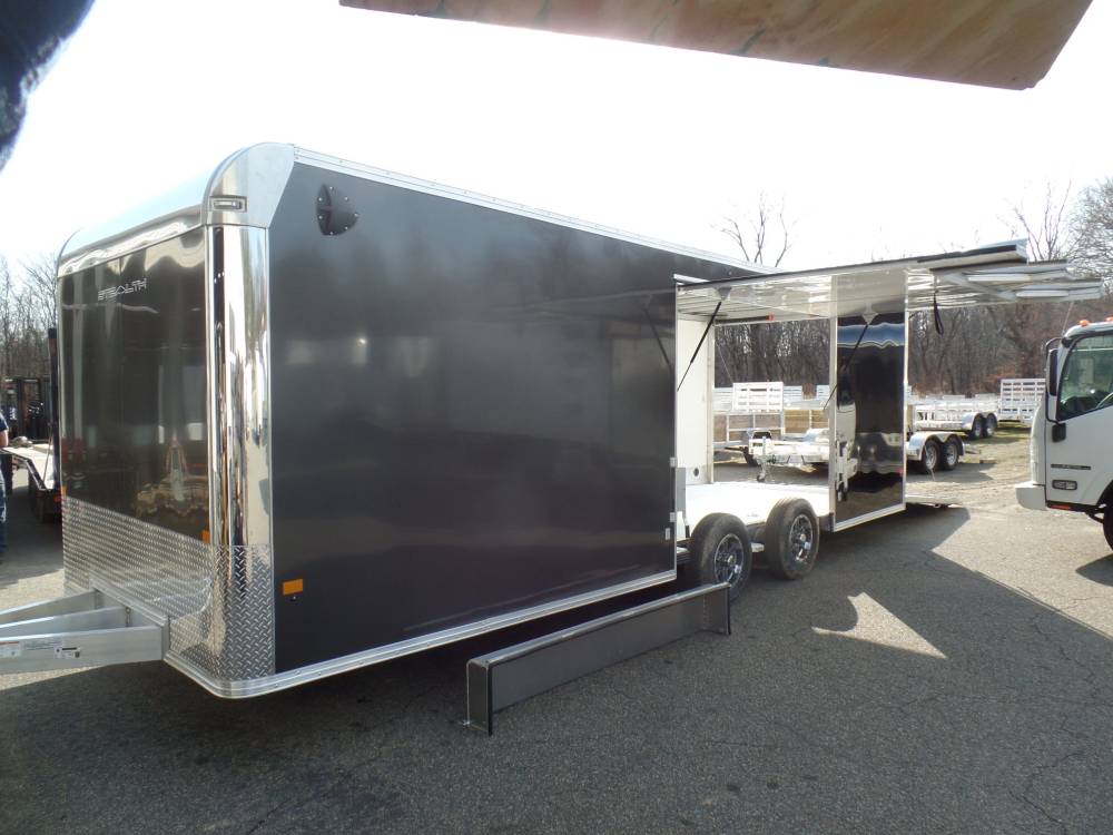 EXAMPLE / 8.5X24 Enclosed Car Trailer, ALCOM Supreme Model, Extruded ...