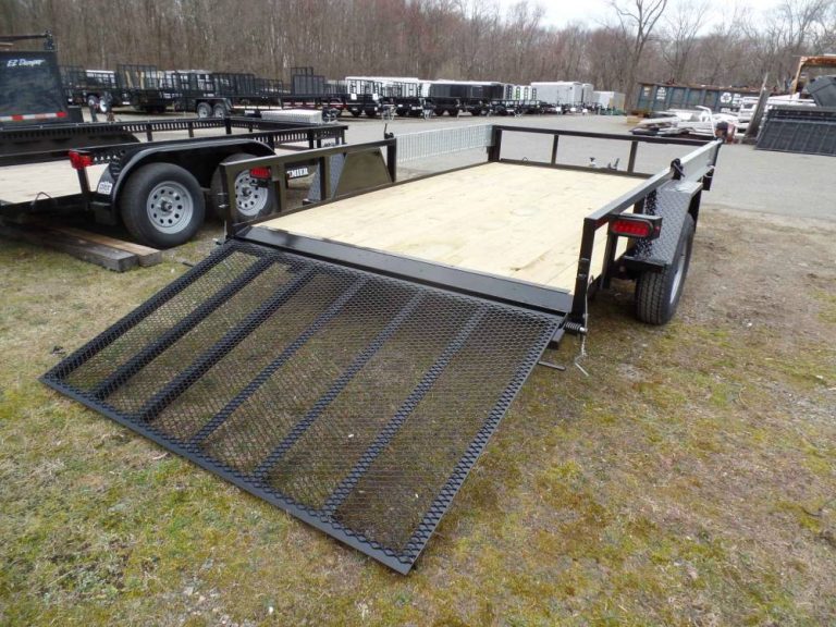 7X12 Open Trailer, The Perfect all around trailer, Load from Back, Load ...