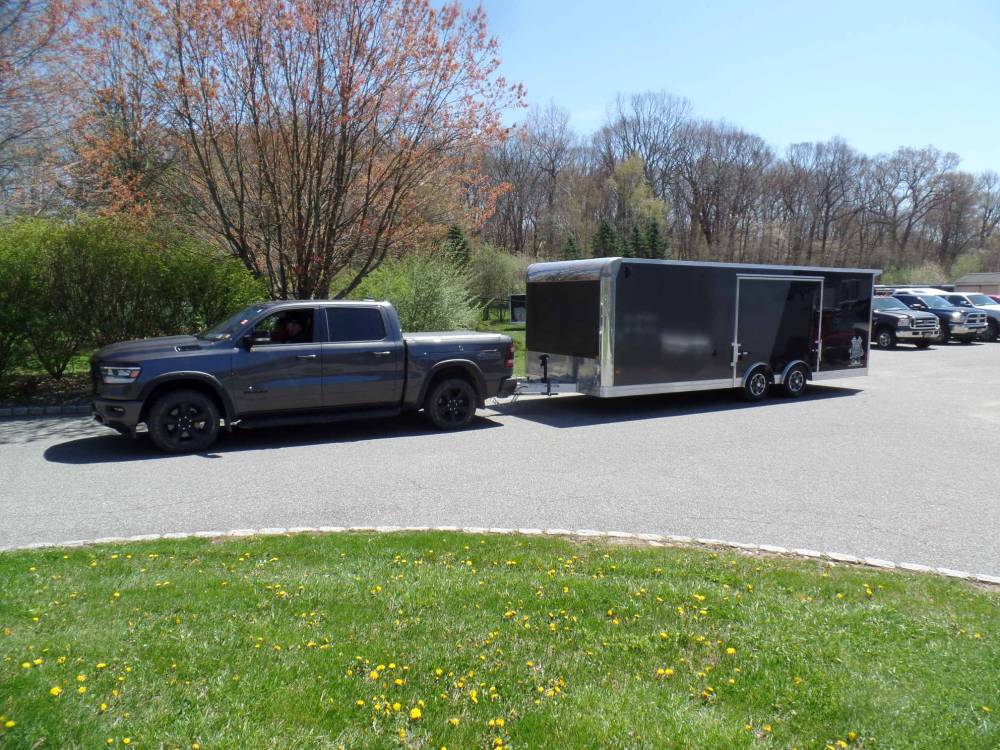 EXAMPLE / 8.5X24 Enclosed Car Trailer, ALCOM Supreme Model, Extruded ...