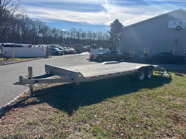 Triumph Brand, Equipment Trailer, 8.5X24 deck size. 14,000 lb. GVWR ...